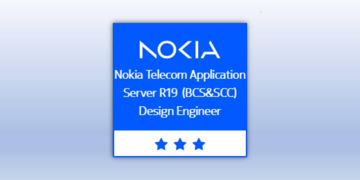NTAS R19 (BCS&SCC) Design Engineer | Nokia badge