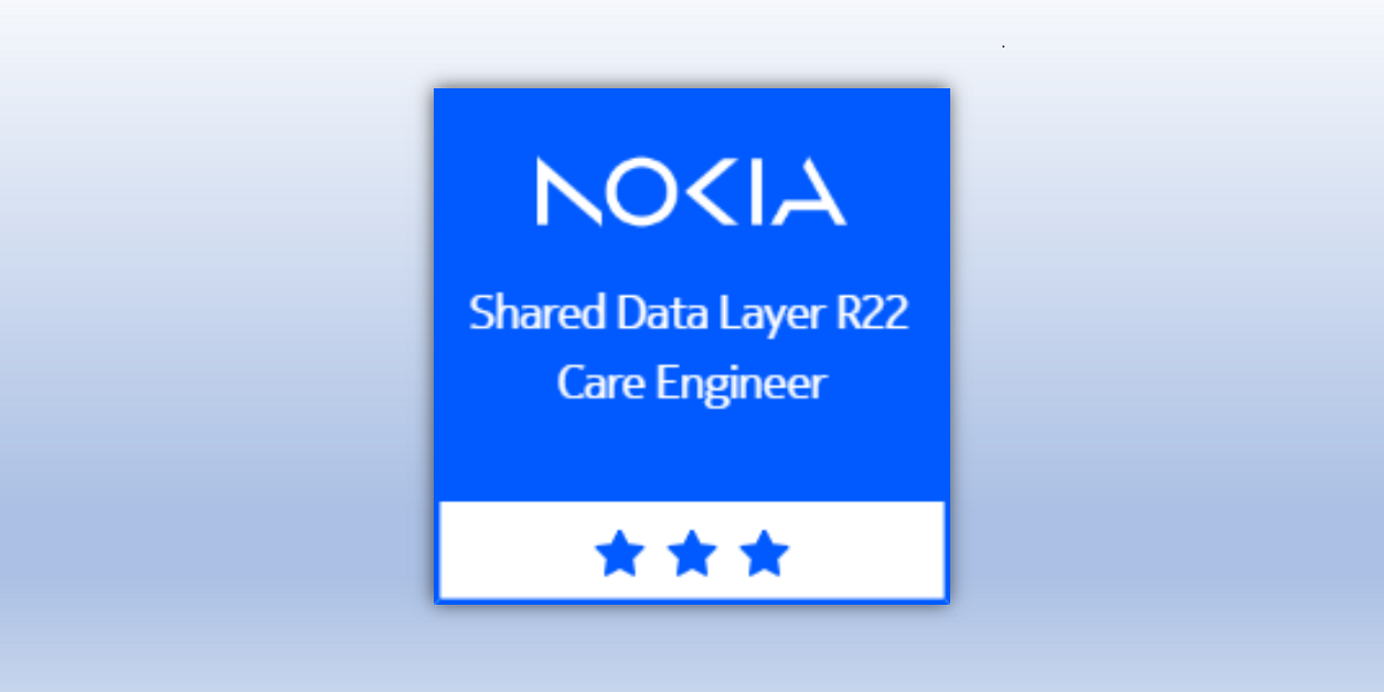 SDL R22 Care Engineer | Nokia badge