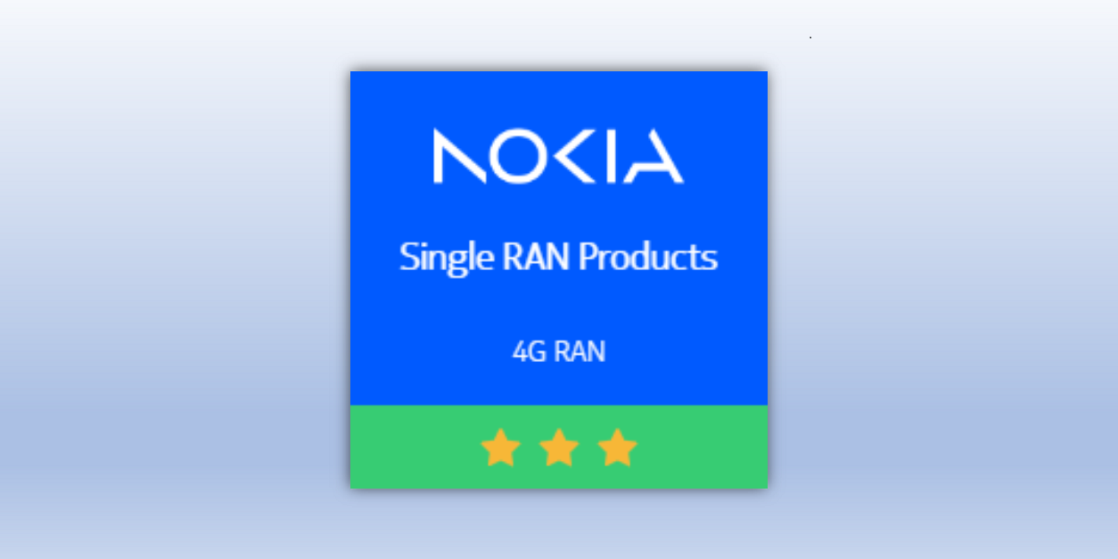 4G RAN - Advanced [RA41130-V-24R1] | Nokia badge
