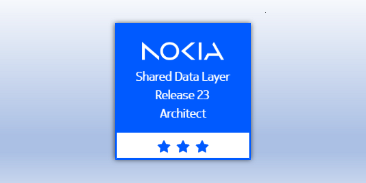SDL R23 Architect | Nokia badge