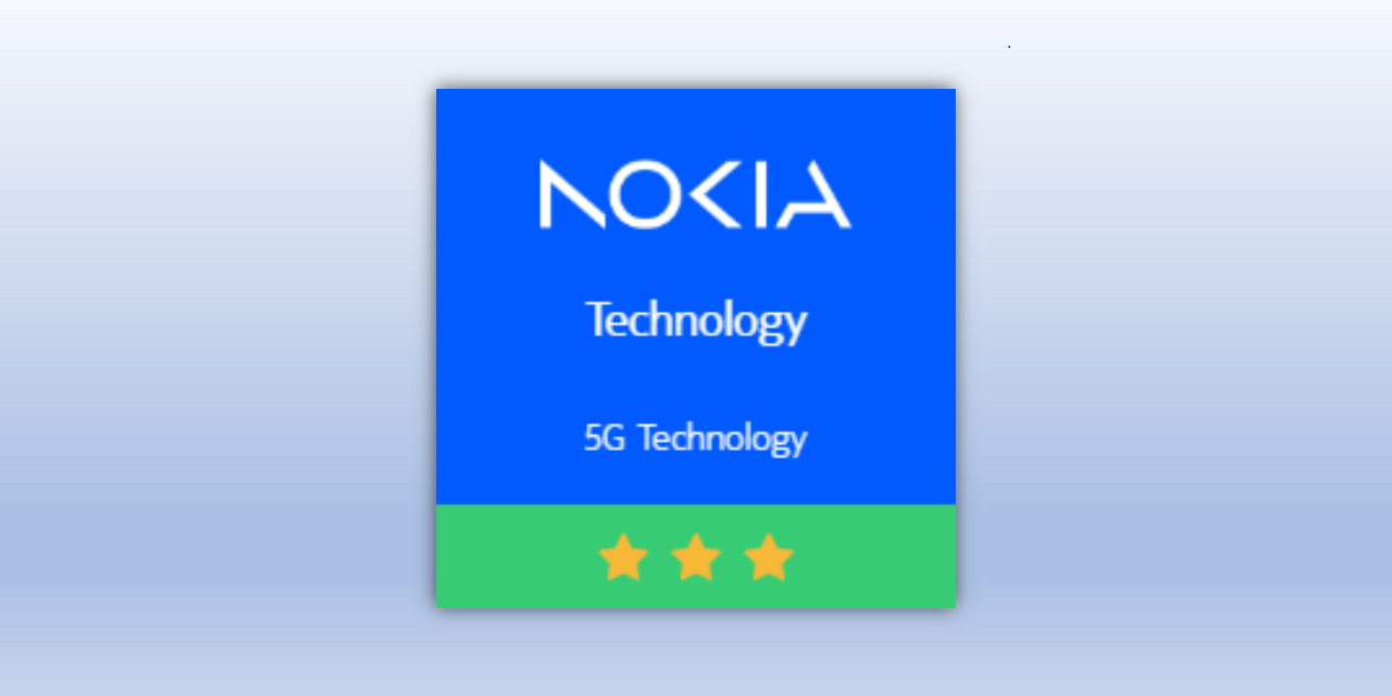 5G Technology - Advanced [TP00005-V-1790] | Nokia badge