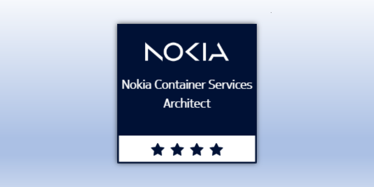 NCS Architect | Nokia badge