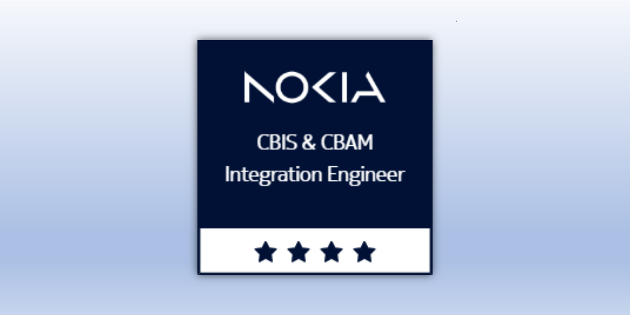 CBIS & CBAM Integration Engineer | Nokia badge