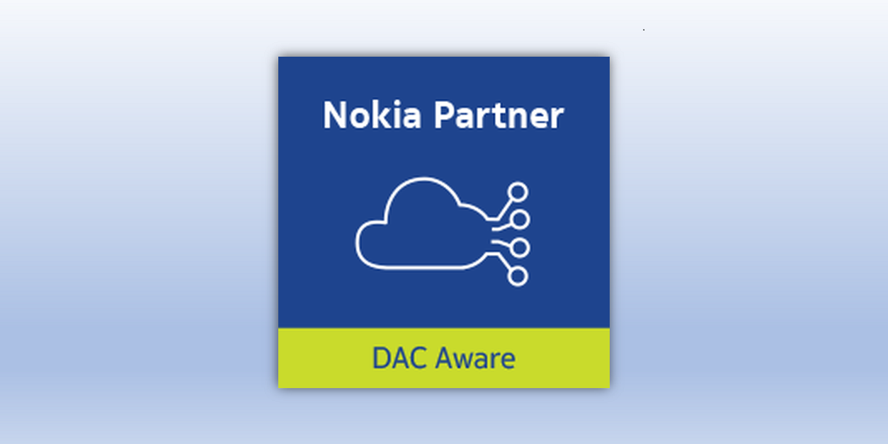 Nokia DAC Aware Channel Partner | Nokia badge