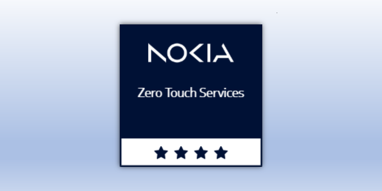 Zero Touch Services | Nokia badge