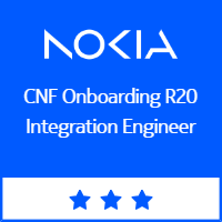 CNF Onboarding R20 Integration Engineer | Nokia badge