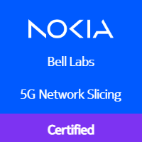 Nokia Bell Labs 5G Certified Professional - 5G Network Slicing | Nokia badge